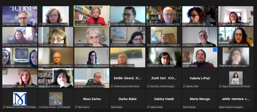 ICOM Europe 1st Plenary meeting - ICOM EUROPE - ICOM EUROPE