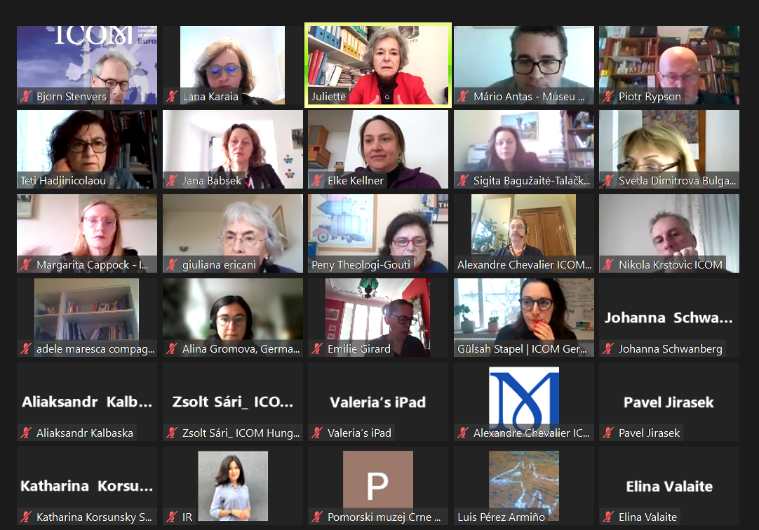 ICOM Europe 1st Plenary meeting - ICOM EUROPE - ICOM EUROPE