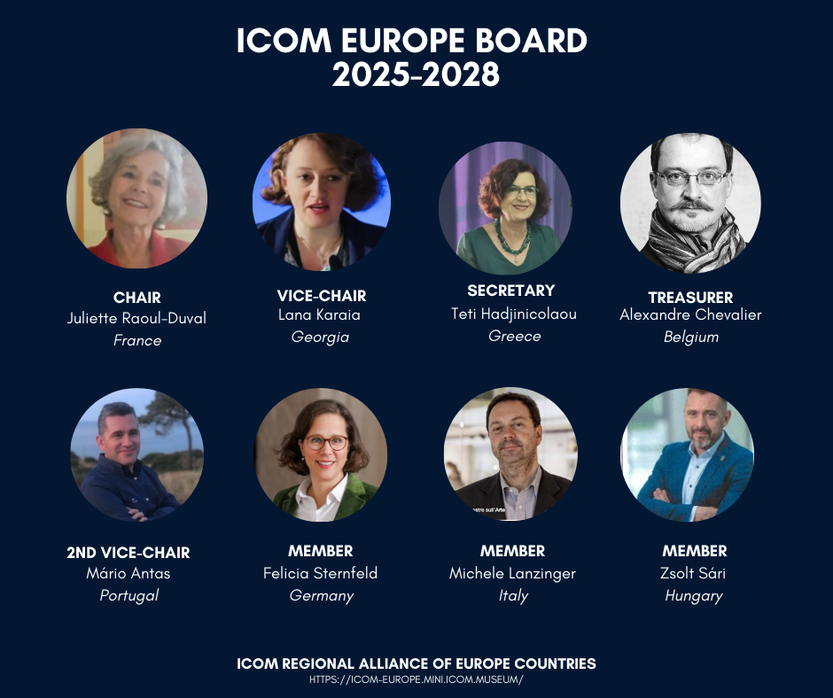 ICOM Europe Board 2025–2028 - ICOM EUROPE - ICOM EUROPE