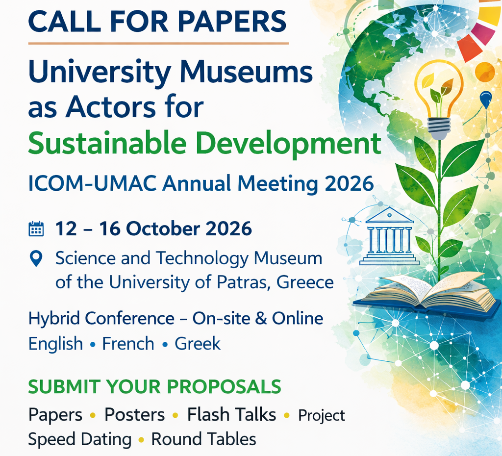 Call for Papers: University Museums as Actors for Sustainable ...